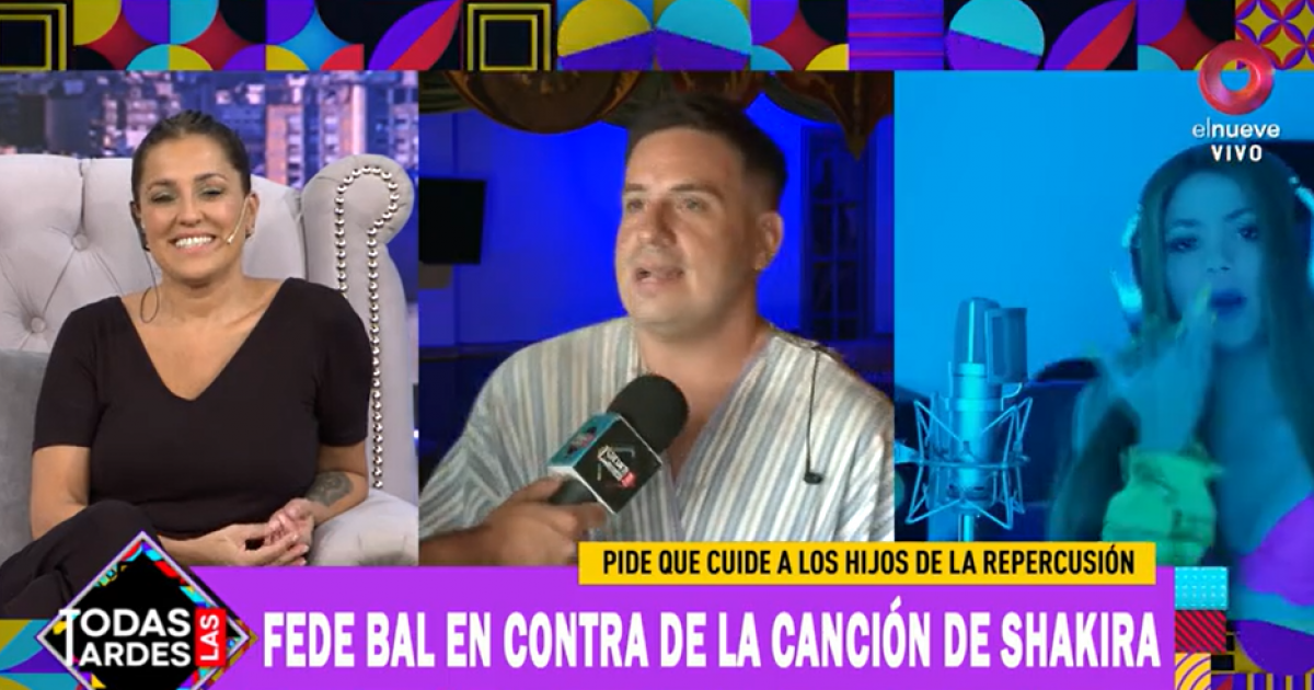 Fede Bal Y El Revuelo Luego De Su Crítica A La Canción De Shakira Hay